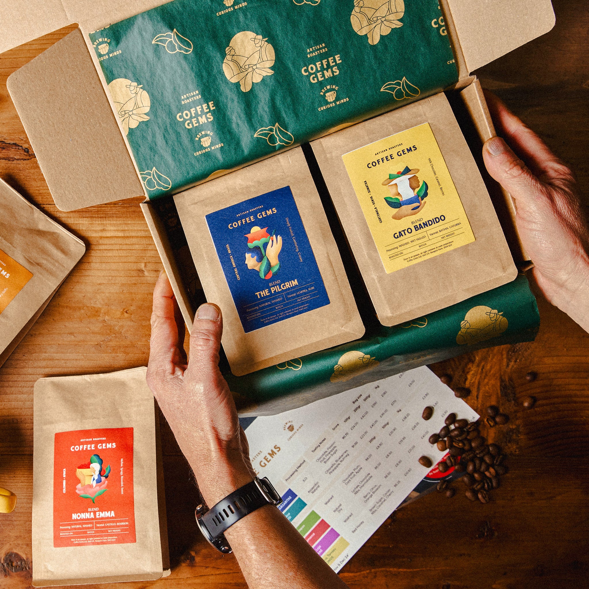 Coffee Gift Set | Subscription 6 Months – Coffee Gems