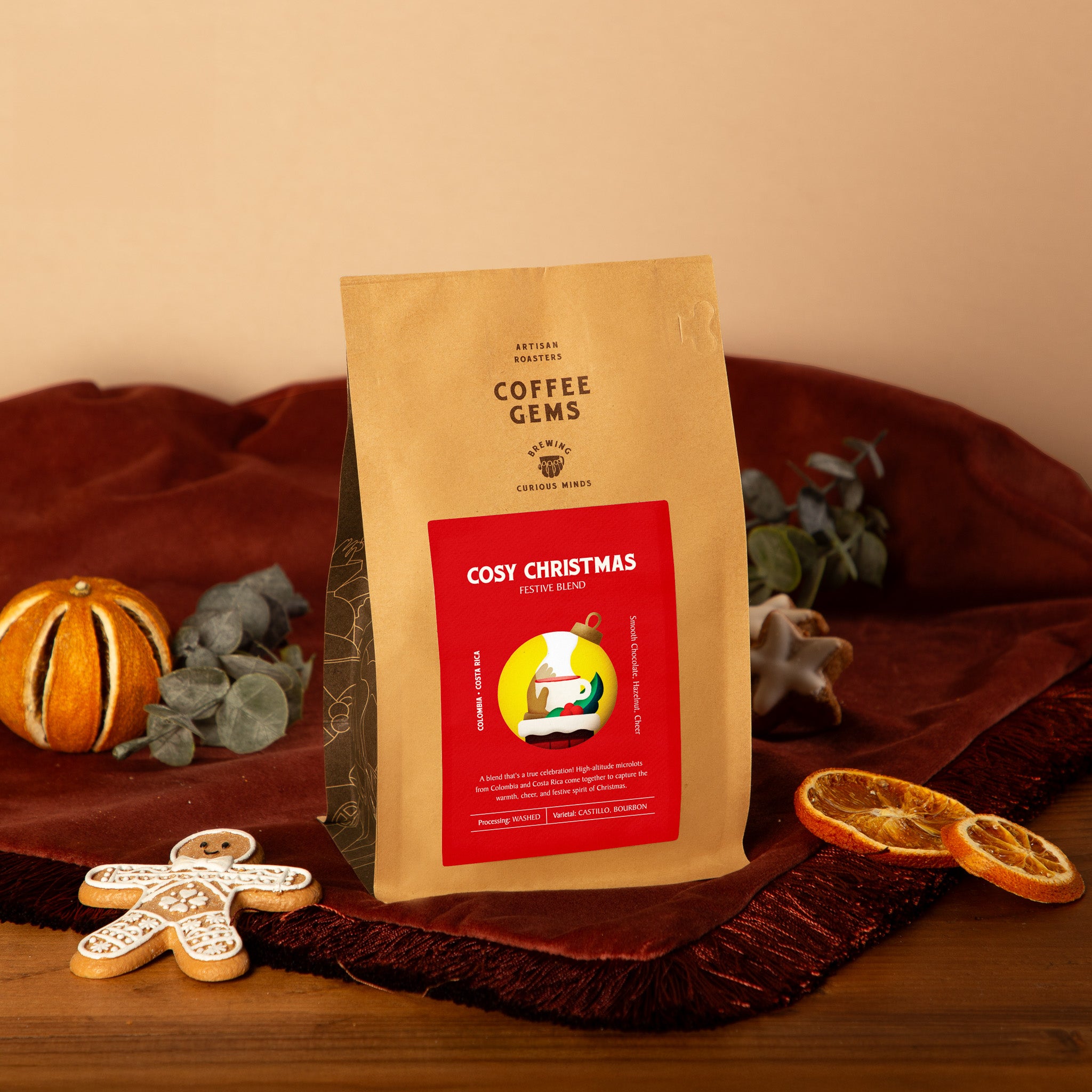COSY CHRISTMAS - Festive Blend – Coffee Gems